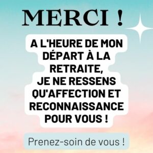 Modèles de messages pour souhaiter une bonne retraite lors d'un départ